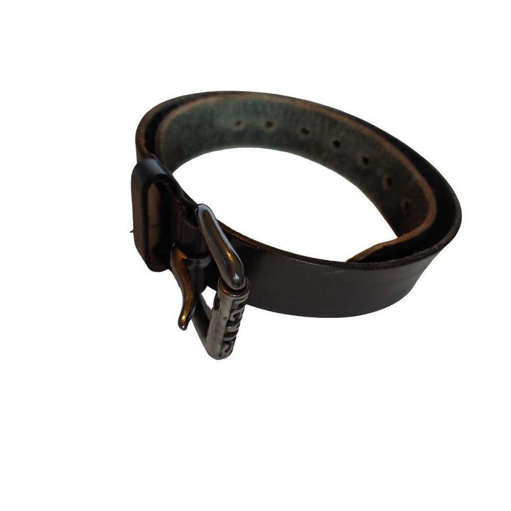 Levi Belt Logo Metal Buckle 100% Leather Circa 90' S … - Gem